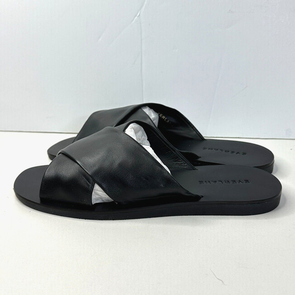 Everlane | Shoes | New Everlane The Form Crossover Sandal Buttery Soft ...